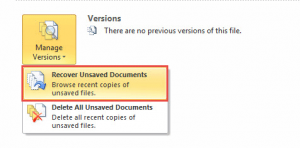Troubleshooting Ways to Recover Unsaved Word Document Easily