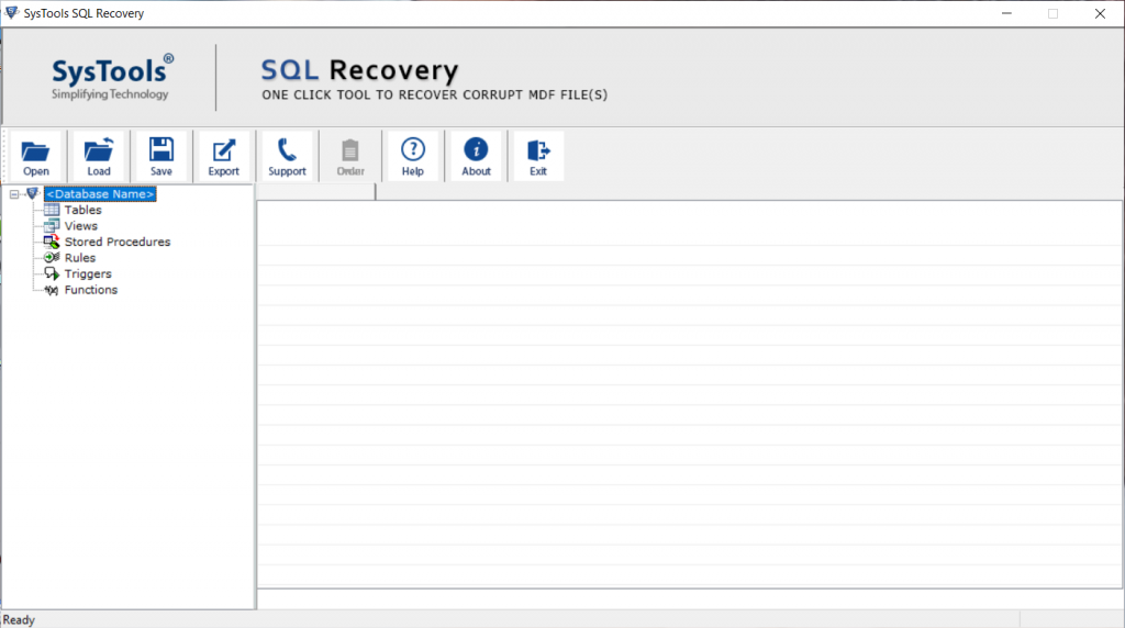 Repair MDF File From Damaged SQL Without Affecting The Data