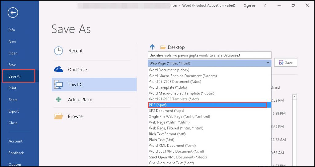 How To Save Office 365 Emails As PDF Best Solutions how-to-save-office-365-emails-as-pdf-best-solutions