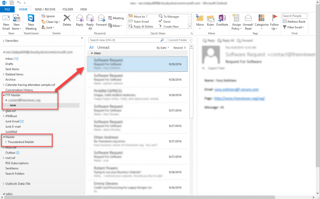 Merge Maildir Folders & Combine Two Maildir / Maildir++ File Together