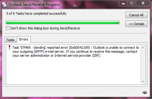 How to Troubleshoot Microsoft Outlook error 0x80042109? Reliable Solution