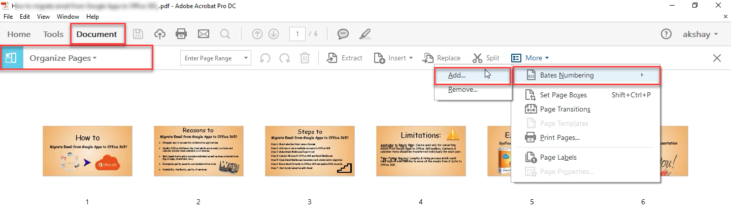 Add Bates Numbers to PDF Files [Explained Simple Methods]