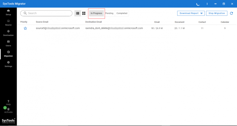 Migrate Mailboxes from One Office 365 Tenant to Another