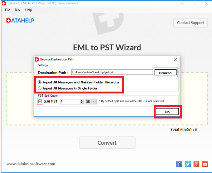 Import & Open EML Files in Outlook 2019, 2016, 2013, 2010 – Done