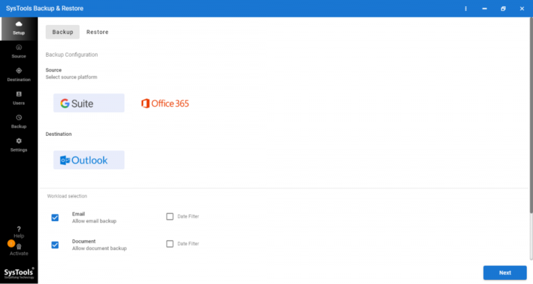 Migrate Mailbox from Google Workspace to Outlook Effortlessly Migrate Mailbox from Google Workspace to Outlook Effortlessly