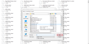 Split Single VCF to Multiple VCF Files Without Contacts Loss